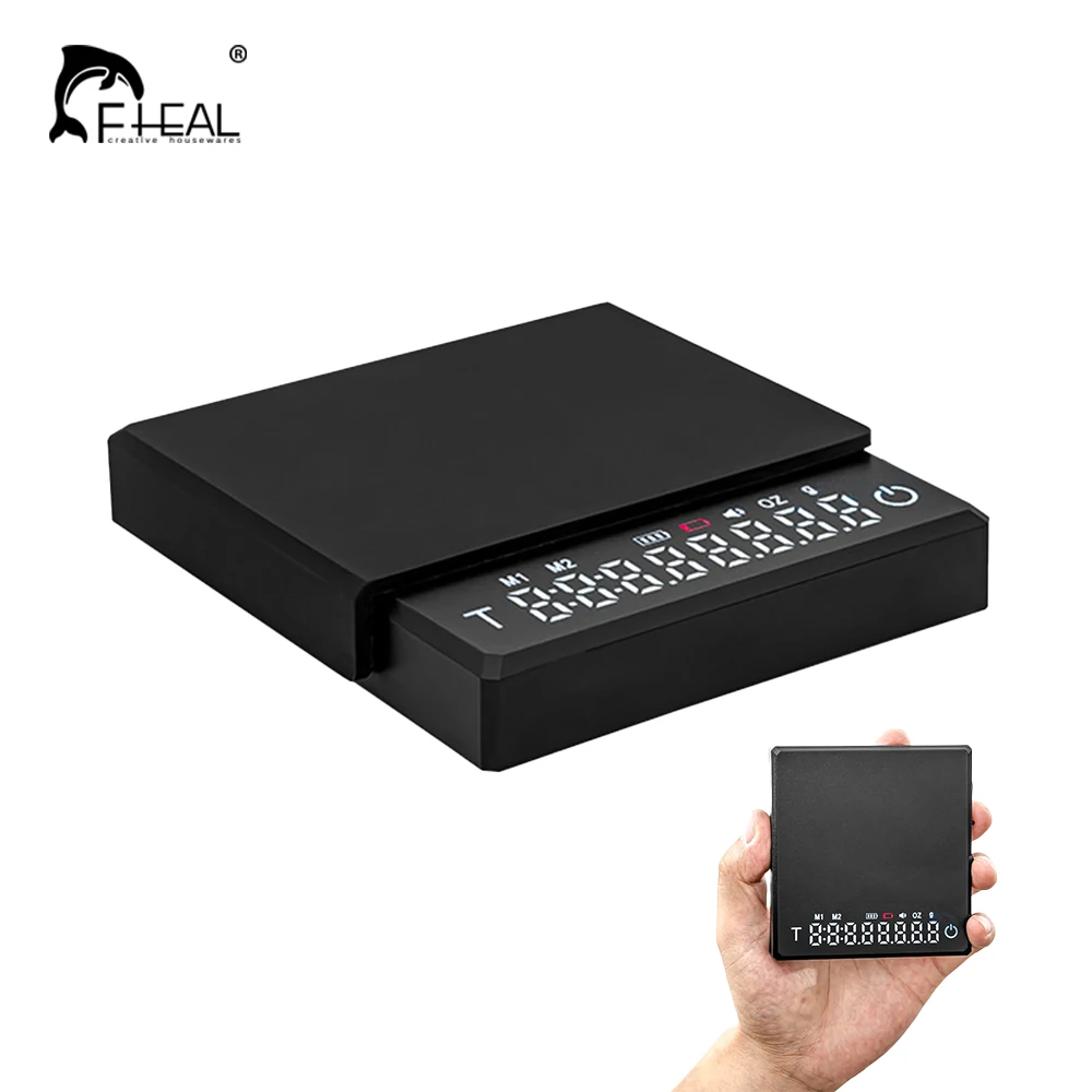 FHEAL-b-scula-de-caf-Digital-con-Sensor-t-ctil-pantalla-LED-Espresso ...