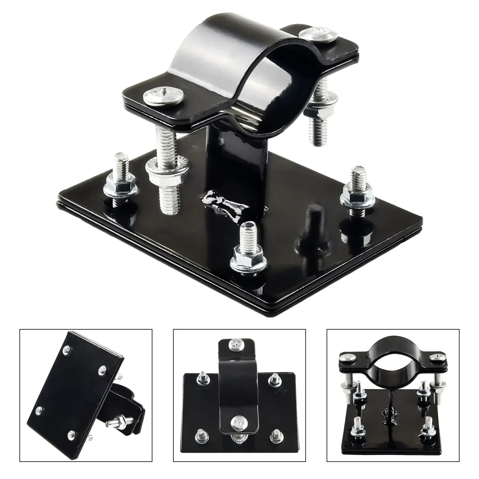 Bike-Basket-Fixed-Holder-Mount-Fixing-Bracket-For-Scooter-Ebike-Bicycle ...