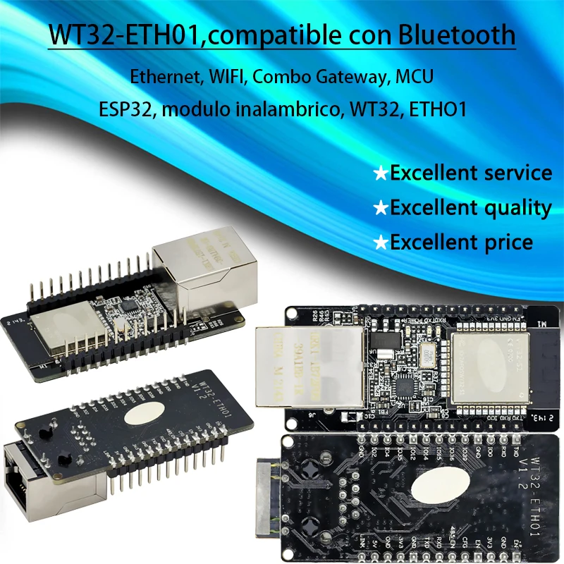 WT32-ETH01 Embedded Serial Port Networking Ethernet Bluetooth ...
