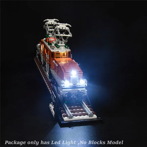 USB-LED-Light-kit-for-LEGO-Crocodile-Locomotive-Train-Building-10277 ...