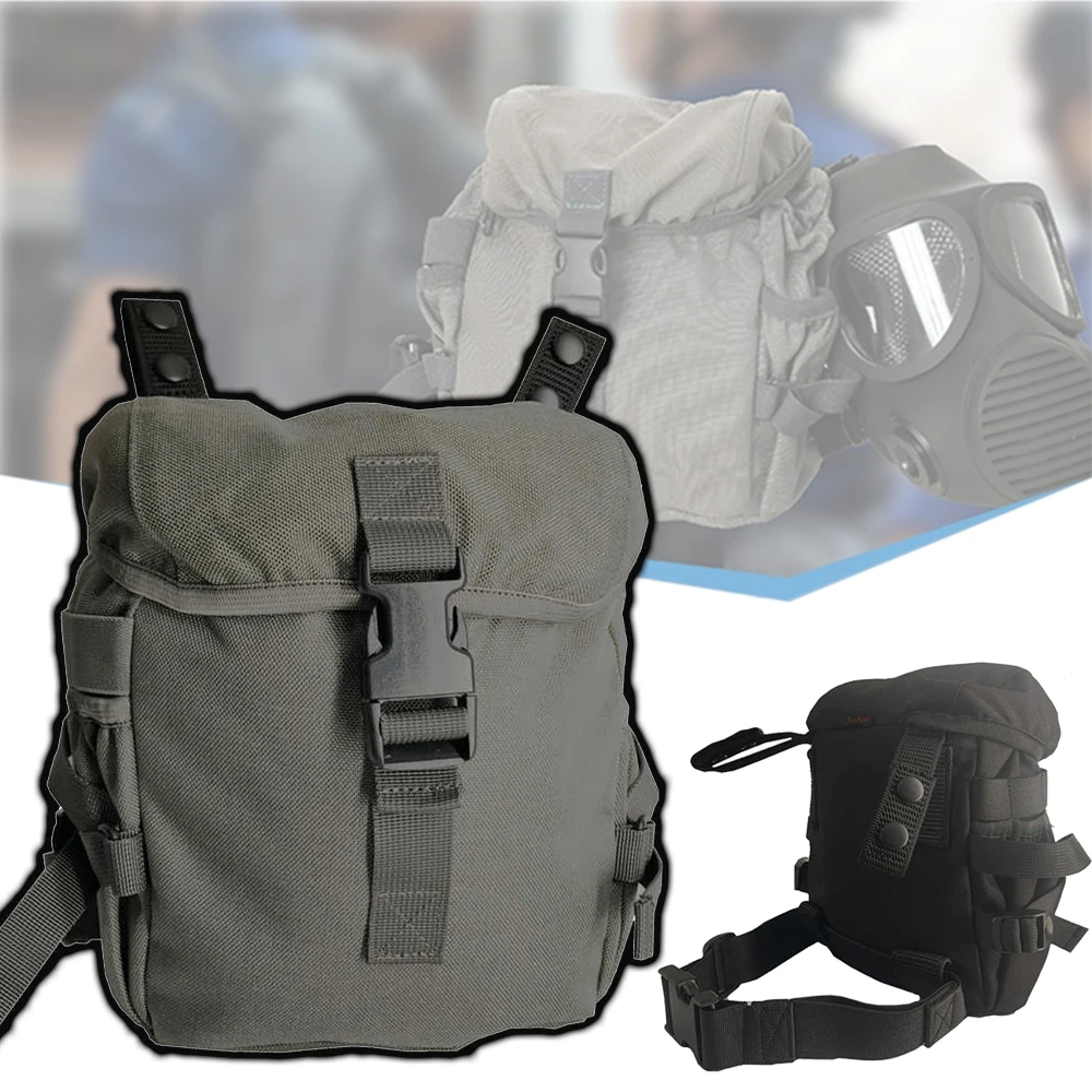 Tactical FM12 Gas Mask Pouch Airsoft Large Capacity Leg Sundries ...