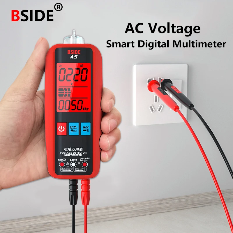 BSIDE-A5-Mini-Multimeter-Digital-6000-Counts-True-RMS-DC-AC-Current ...
