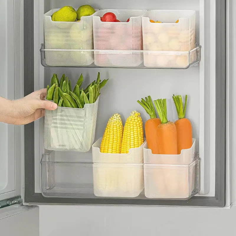 Storage Box For Refrigerator Side Door Food Classification Vegetable ...