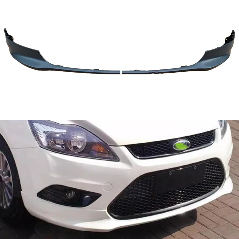 For-Ford-Focus-Sedan-2009-2013-Year-Front-Bumper-Lips-Body-Kit ...
