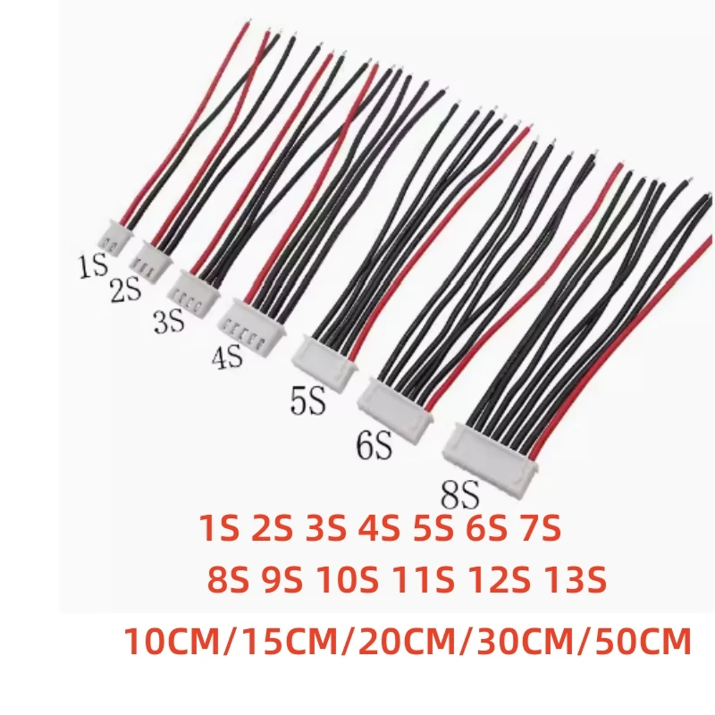 1PCS/LOT 2S 3S 4S 5S-13S Lipo Battery Balance Charger Cable for IMAX B6 ...