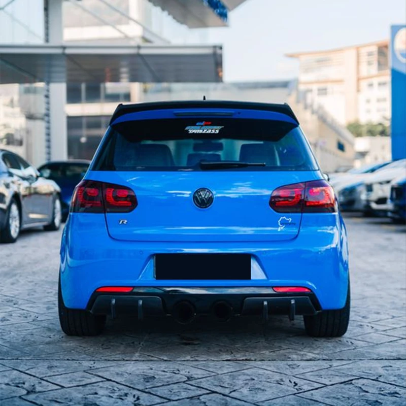 For-Volkswagen-VW-Golf-6-MK6-GTI-GTD-R20-2010-2013-Glossy-Black-Robot ...