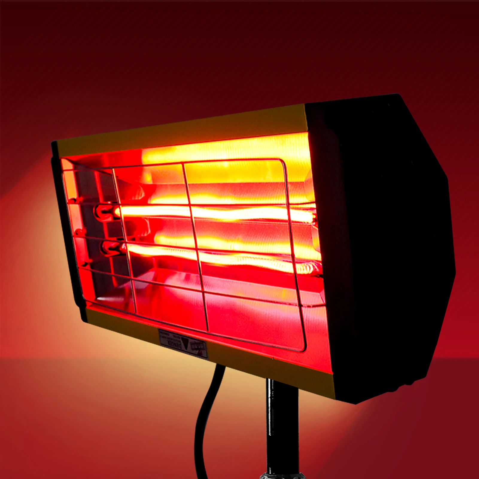 2000W Infrared Paint Curing Lamp Short-Wave Heating Paint Lamp with ...