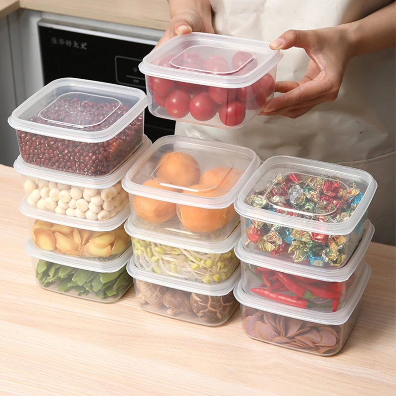 550ml-Refrigerator-Freezing-Antibacterial-Storage-Box-Frozen-Meat-Food ...