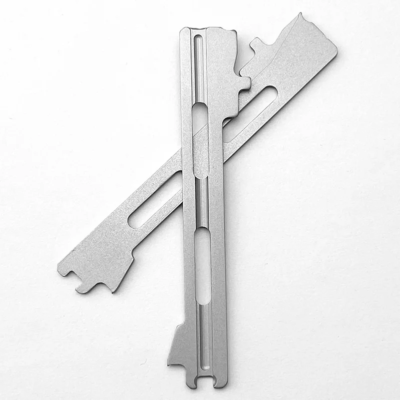 2pcs-Stainless-Steel-OTF-Knife-Slider-OTF-Disassembled-Spring-Switch ...