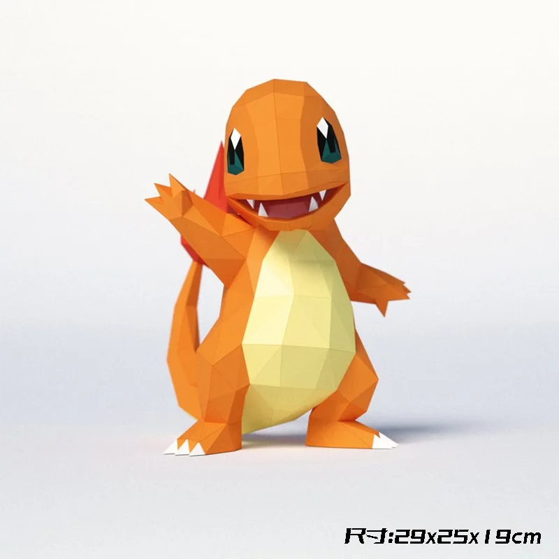 Papercraft Pokemon Charmander