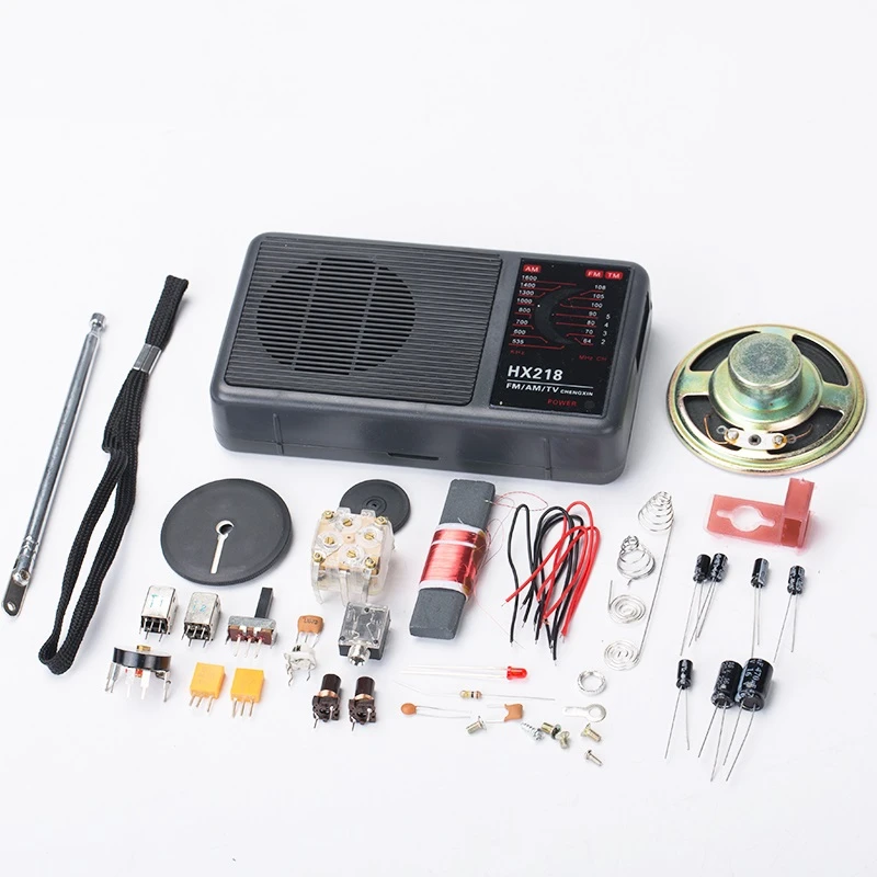 Teaching Electronics Kit Parts Fm Am Radio Hx218 - Contactors - AliExpress