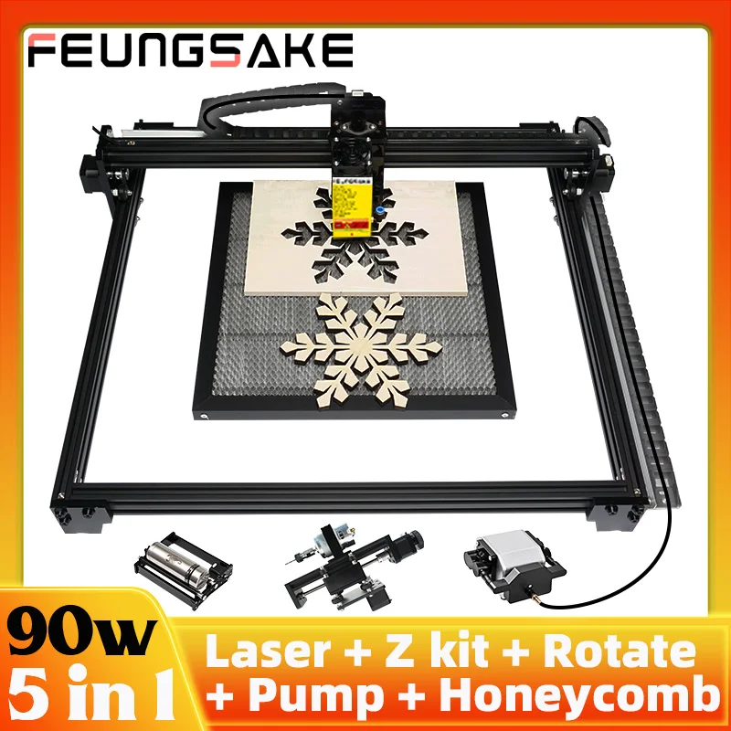 90W-Laser-Engraver-And-Cutter-Wood-Honeycomb-Board-Laser-Cutting ...
