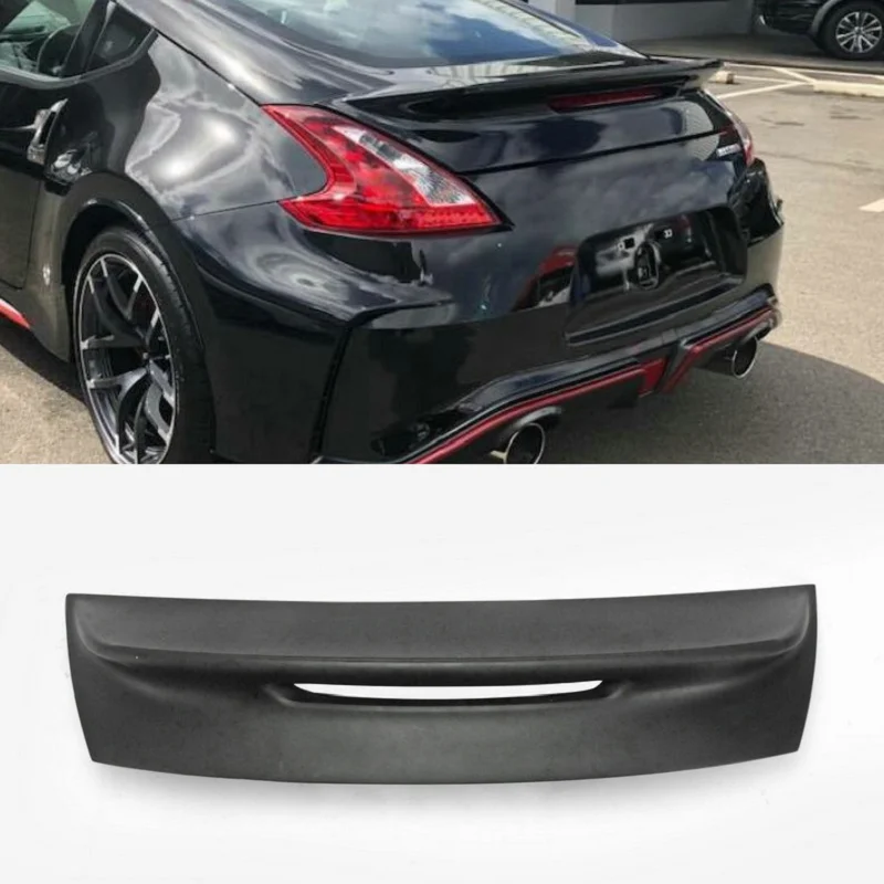 Fiberglass Rear Spoiler Nismo Style For Nissan 370Z Z34 2009+ Carbon ...