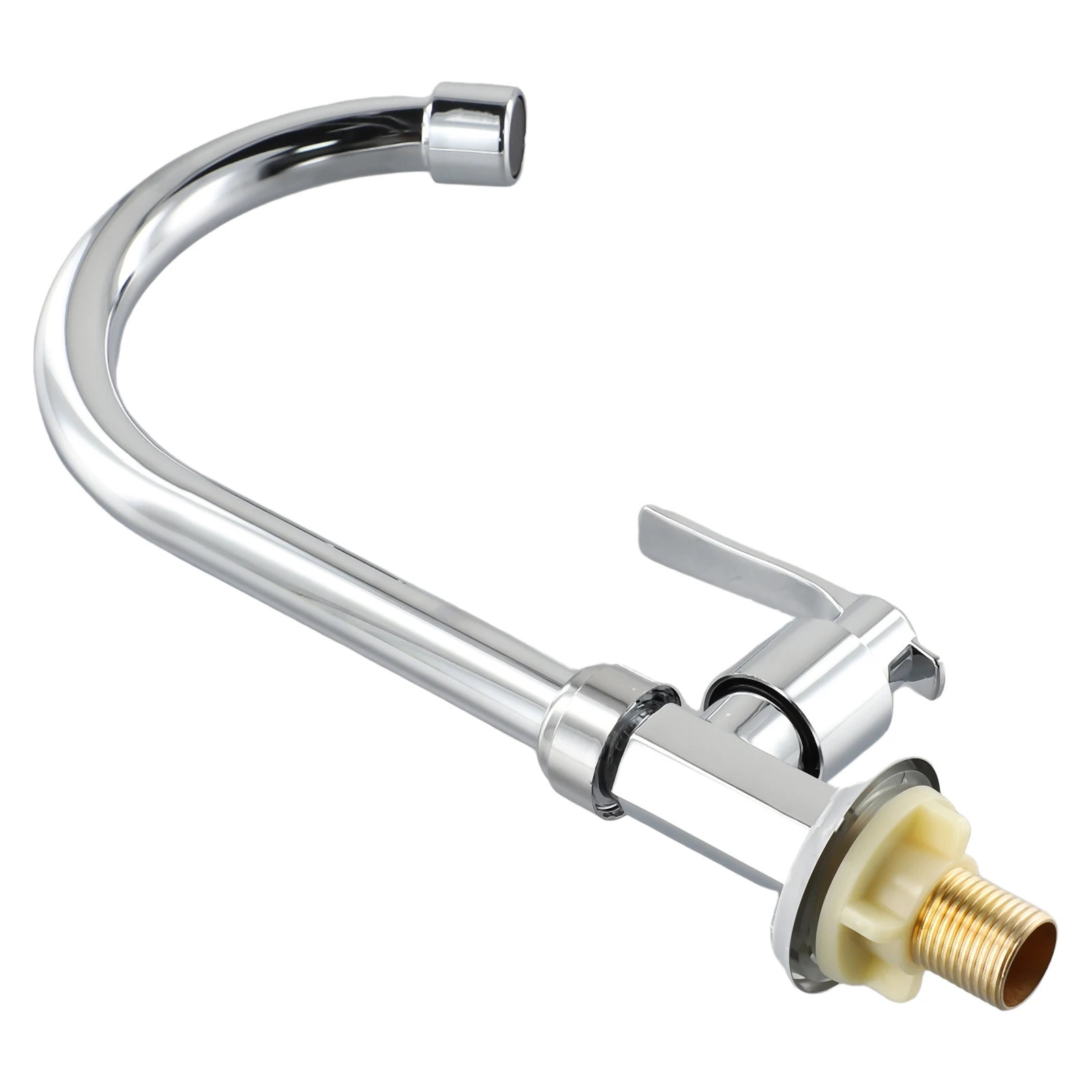 Kitchen-Sink-Mixer-Taps-Swivel-Spout-Single-Handle-Cold-Water-Tap ...