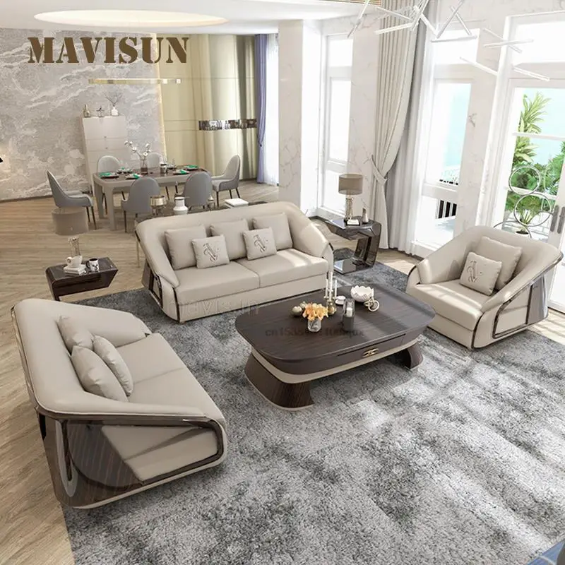 Modern Single Leather Sofas