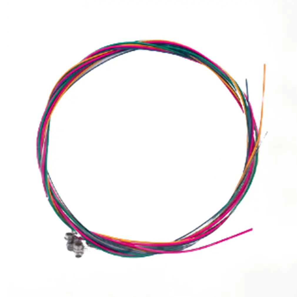 1-Set-6Pcs-Rainbow-Colorful-Guitar-Strings-E-A-for-Acoustic-Folk-Guitar ...