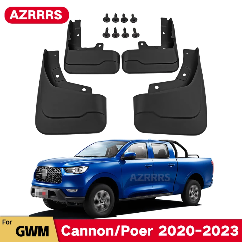 MudFlaps-For-Great-Wall-Cannon-GWM-Poer-Ute-2020-2023-Mud-Splash-Guard ...
