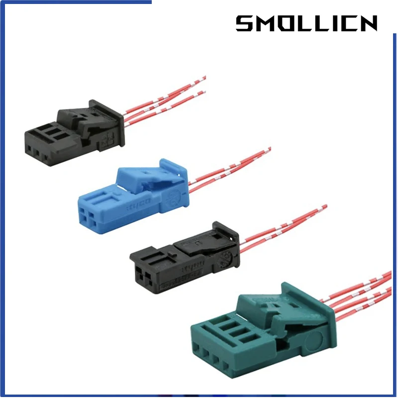 1 Set 2 3 4 Pin 1-968700-1 1355620-1 Auto Stereo Connector Speaker Plug ...