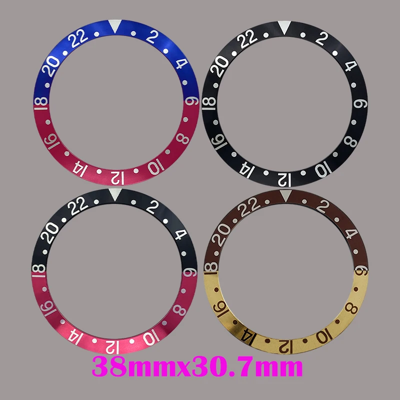 38mm*30.7mm Aluminum Bezel Ring Sloping Watch Bezel Insert Fit For OLD ...