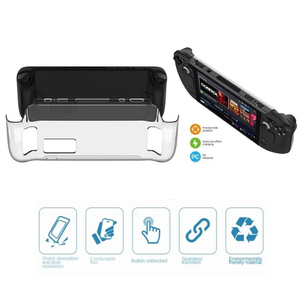 Transparent-Crystal-Hard-Protective-Case-Gamepad-Cover-Compatible-For ...