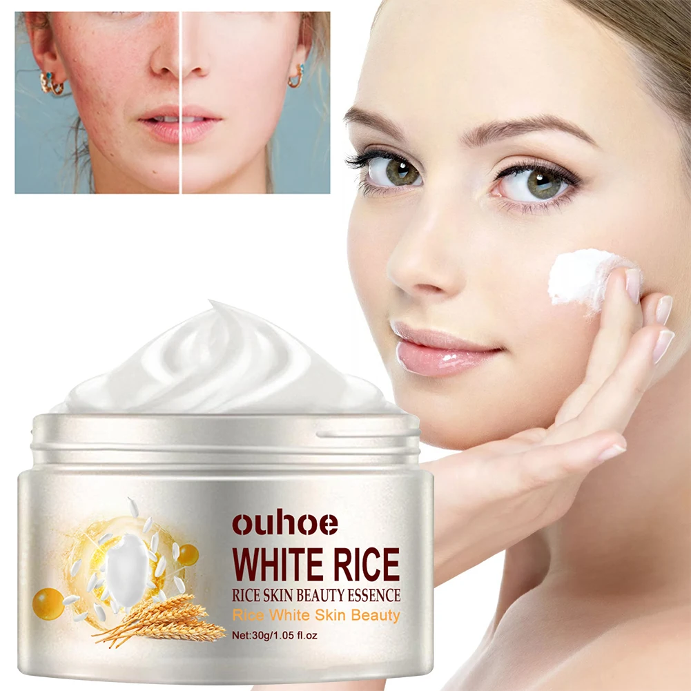 White-Rice-Facial-Skin-Moisturizer-Cream-Anti-Aging-30ml-Nourishing ...