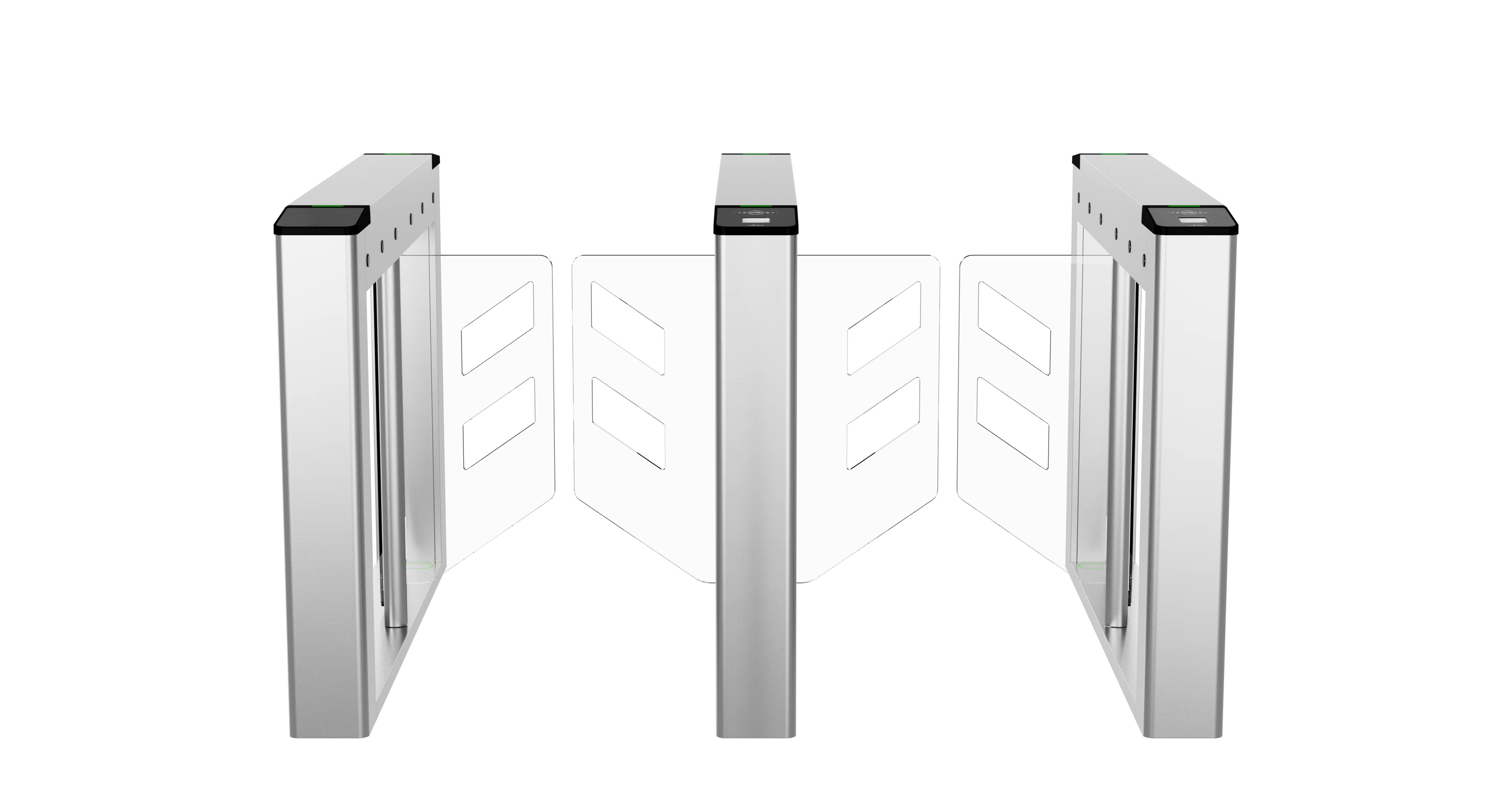 304-Stainless-Steel-Swing-Turnstile-Gate-equipped-with-RFID-and-QR-CODE ...