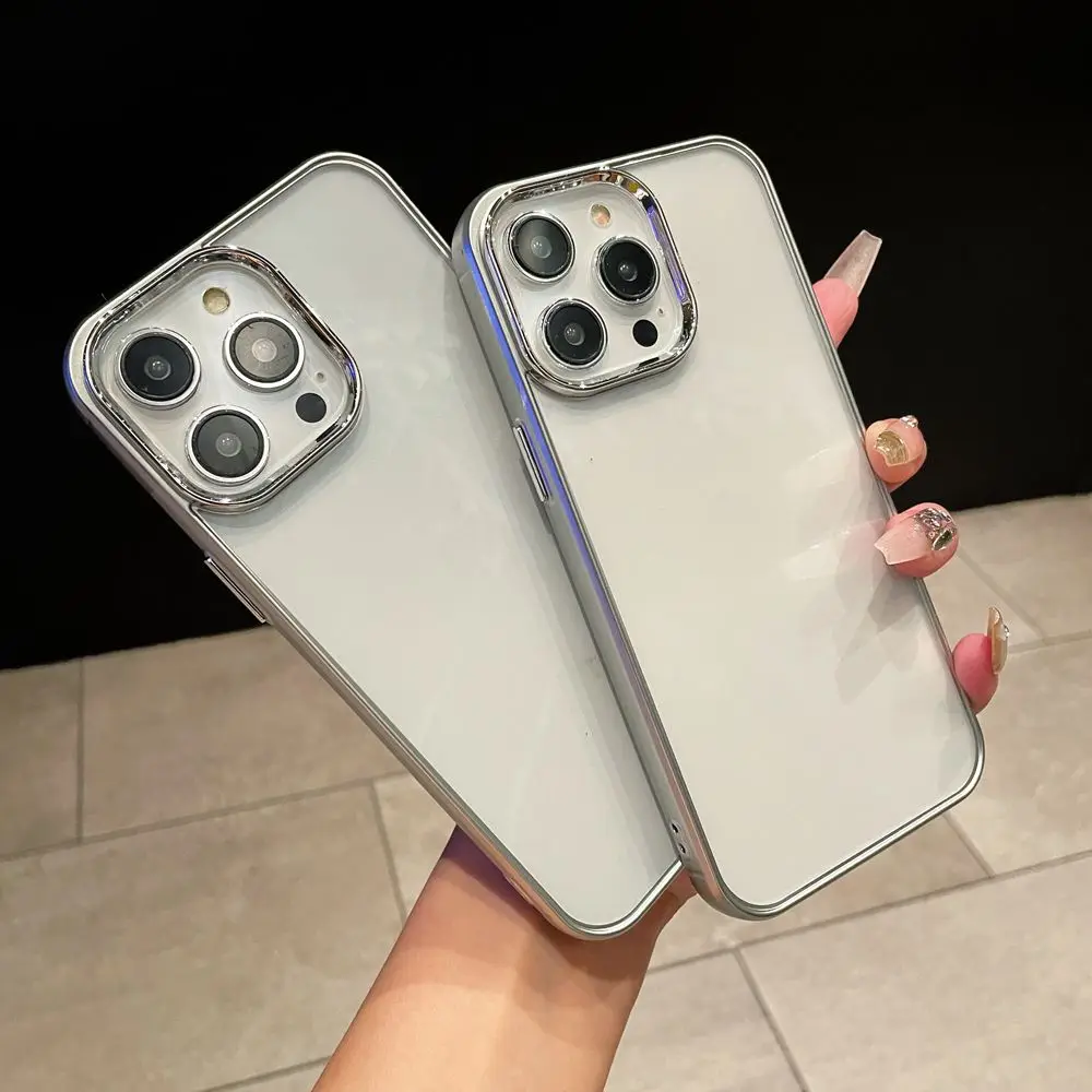 Transparent-Phonecase-For-Apple-iPhone-15-14-13-12-11-Pro-Max-Luxury ...