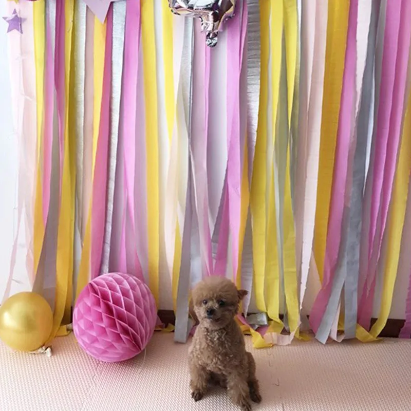 Crepe Paper Room Decor