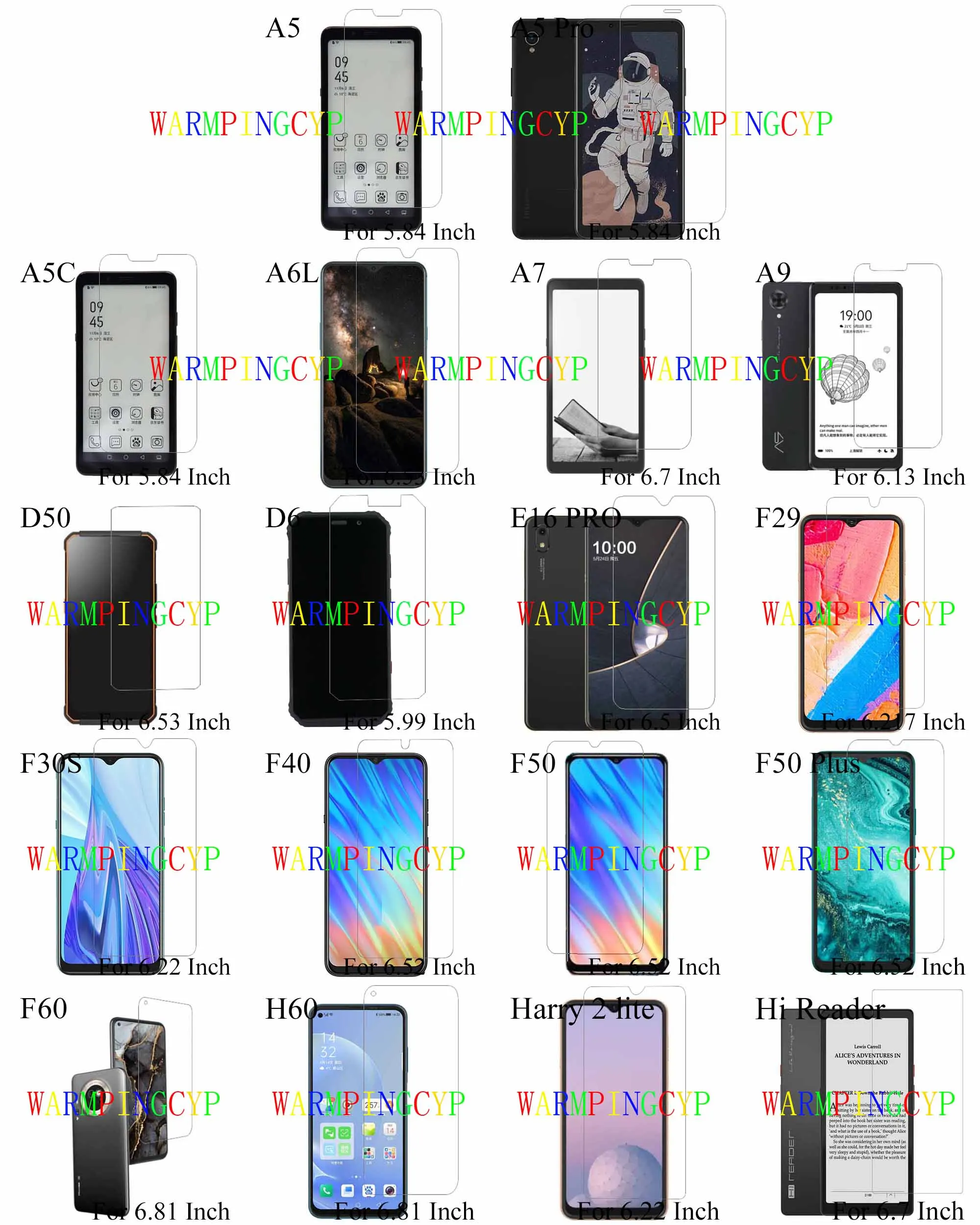 Front-Screen-Protector-Film-For-Hisense-A5C-Pro-A6L-A7-A9-D50-D6-E16 ...