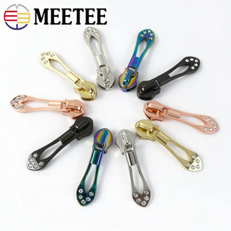 10-20-30Pcs-5-Zipper-Slider-Pulls-for-Nylon-Zippers-Tapes-Garment ...