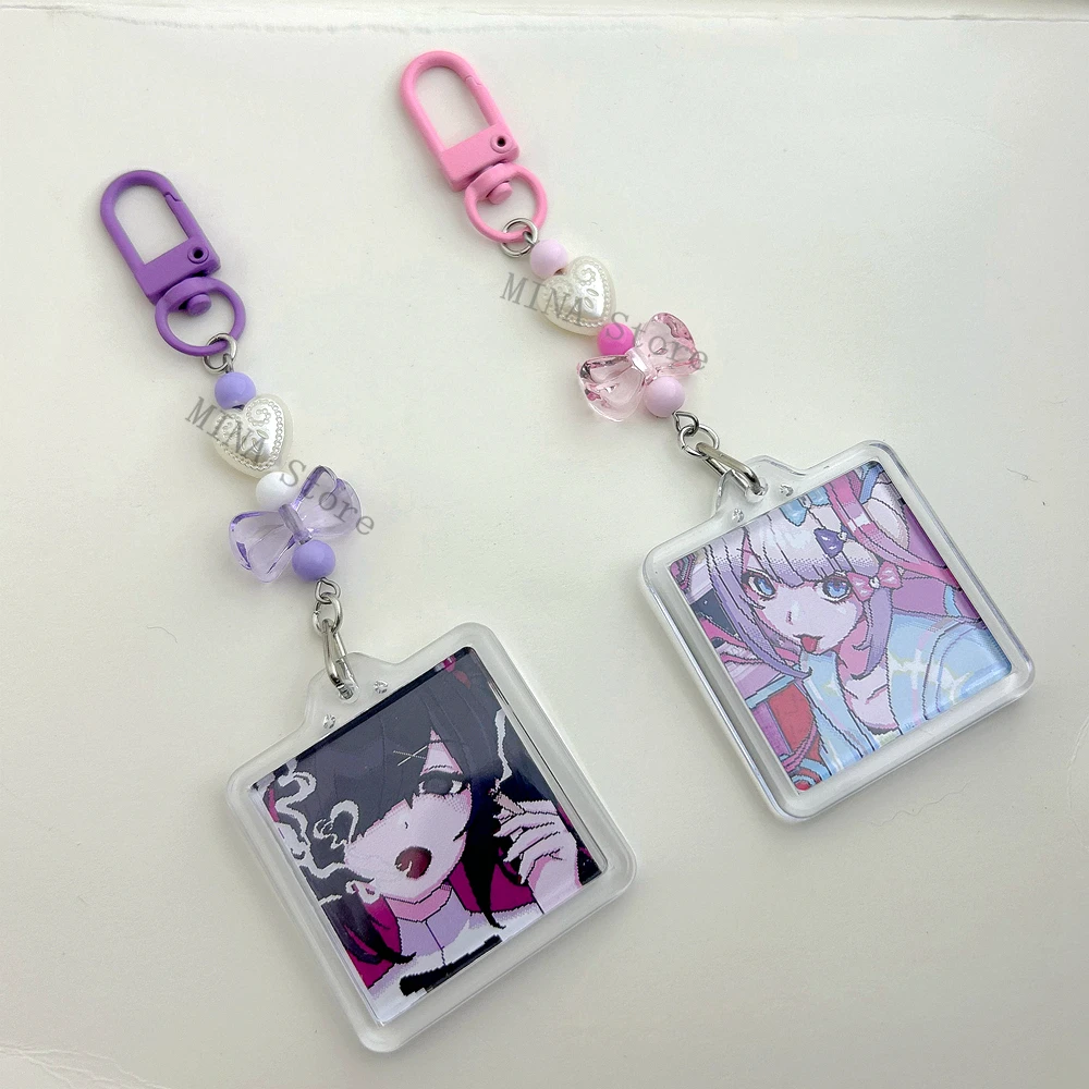 Needy Girl Overdose Game Keychain Cute Anime Character Cartoon Acrylic ...