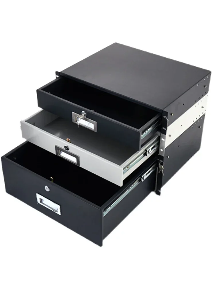 19-Inch-Rack-Drawer-Rack-Cabinet-Box-Drawer-2U-Air-Case-Microphone ...