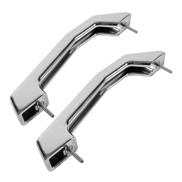 Smooth Chrome Billet Hood Handles 12498996 for All 2003-2009 Hummer H2 ...
