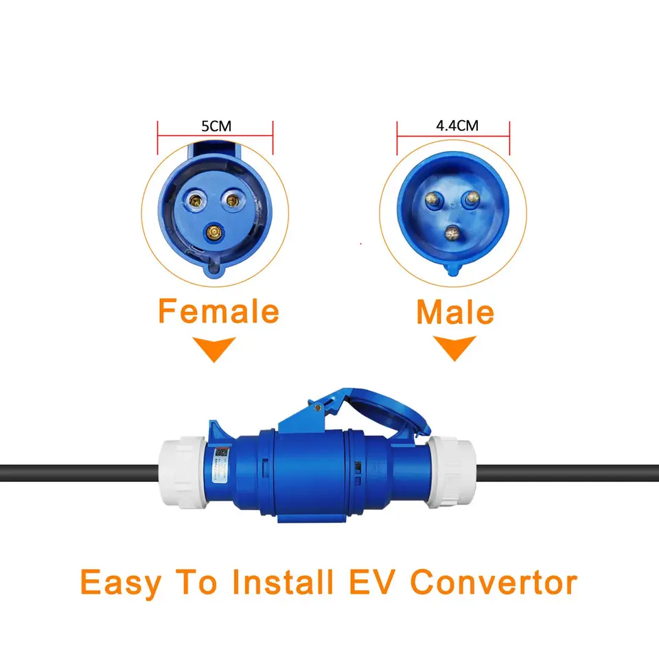 Powered USB Cables, Hubs & Adapters EU French Schuko Hybrid-plug 16a ...