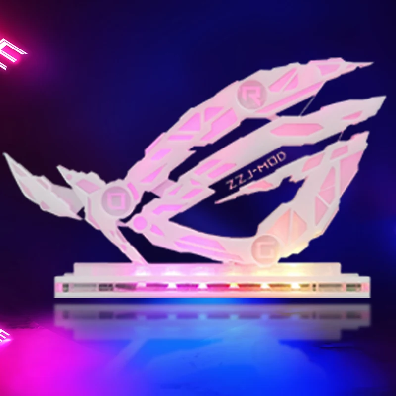 ARGB-ROG-Gamer-Cabinet-Figure-DIY-Helios-Case-Belief-Ornaments-5V-3PIN ...