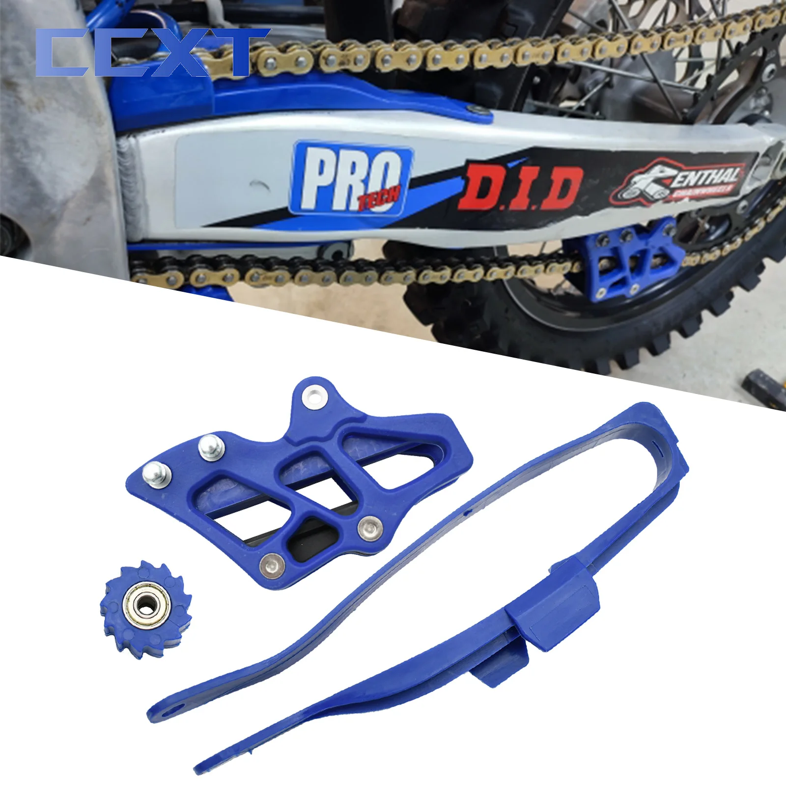 Chain Guide Sprocket Guard Swingarm Chain Slider Guide Bottom Roller ...