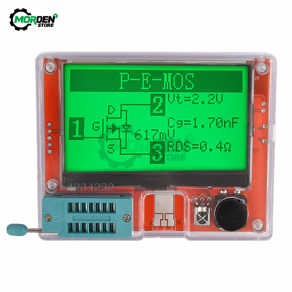 LCR-T10H Transistor Tester Display TFT For Diode Triode MOS/PNP/NPN ...