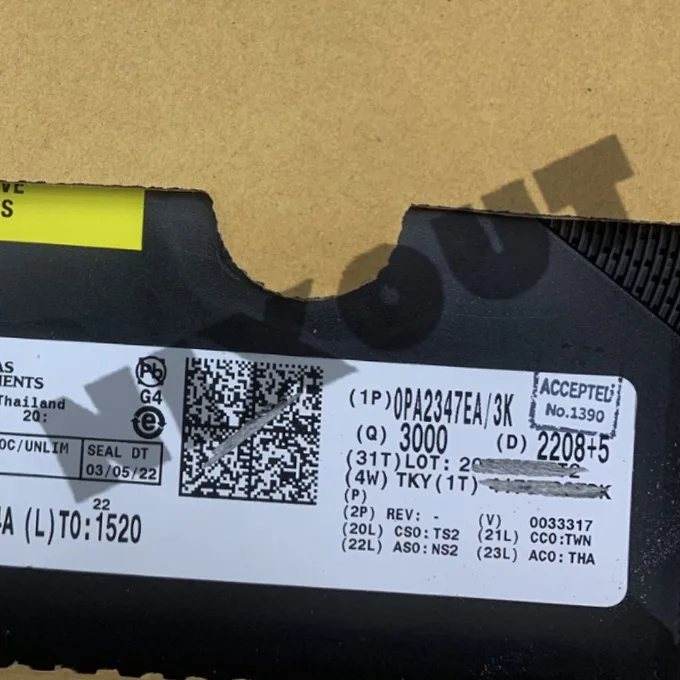 10PCS-50PCS-LOT-OPA2347EA-OPA2347EA-3K-B47-SOT23-8-100-original ...