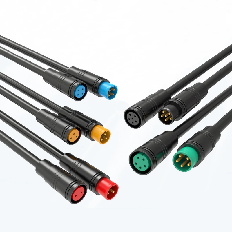 M8 Electric Bicycle E-bike Waterproof Plug Connector Scooter Brake ...