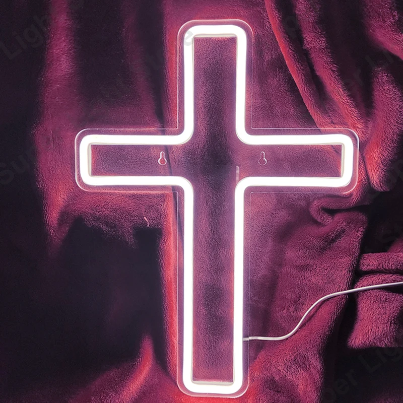 Hot Pink Cross Wallpaper