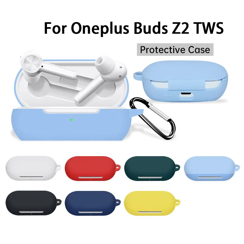 Silicone Earphone Protective Cover | Oneplus Buds Z Protective Case ...