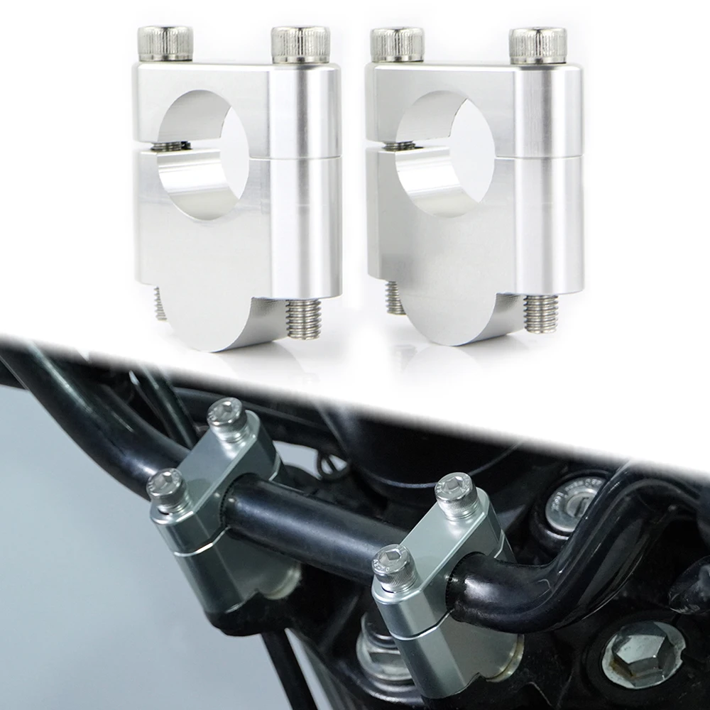 28mm-1-1-8-Handlebar-Fat-Bar-Risers-Clamps-For-Honda-CB300R-CB500X ...