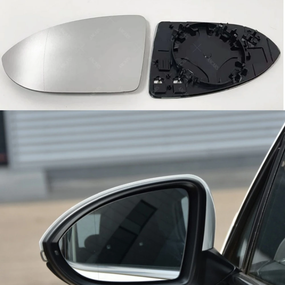 Reverse rearview mirror, reflector, heated glass For Volkswagen Golf 7 ...