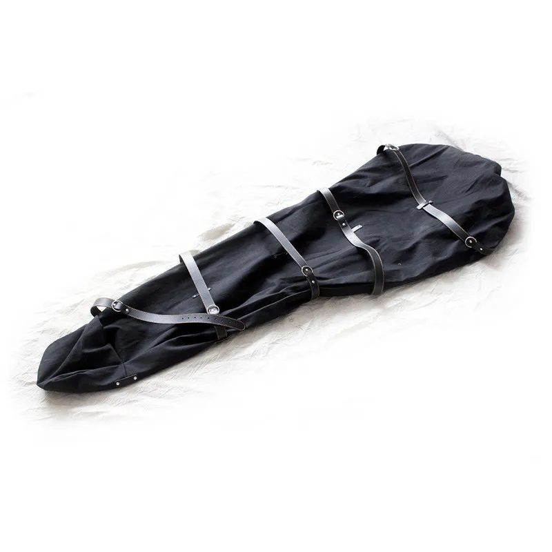 Canvas Gimp Mummy Body Bag Sleep Sack Restraint Bondage Straight Jacket ...
