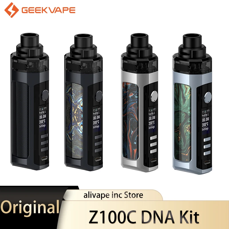 Original-GeekVape-Z100C-DNA-Pod-Mod-Kit-100W-With-5ML-Cartridge-Pod ...