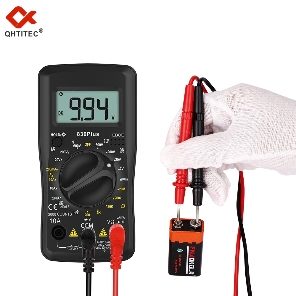QHTITEC-830Plus-Digital-Multimeter-AC-DC-Votage-Current-True-RMS ...