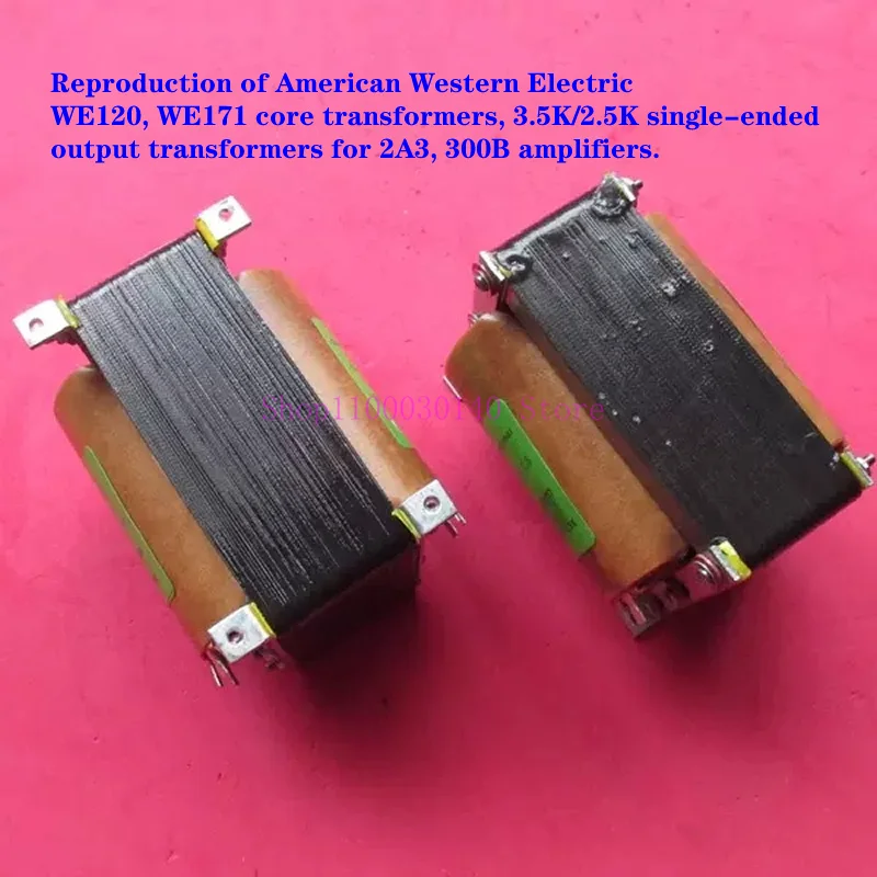 Replica-WE120-or-WE171-core-transformers-3-5K-2-5K-15W-single-ended ...