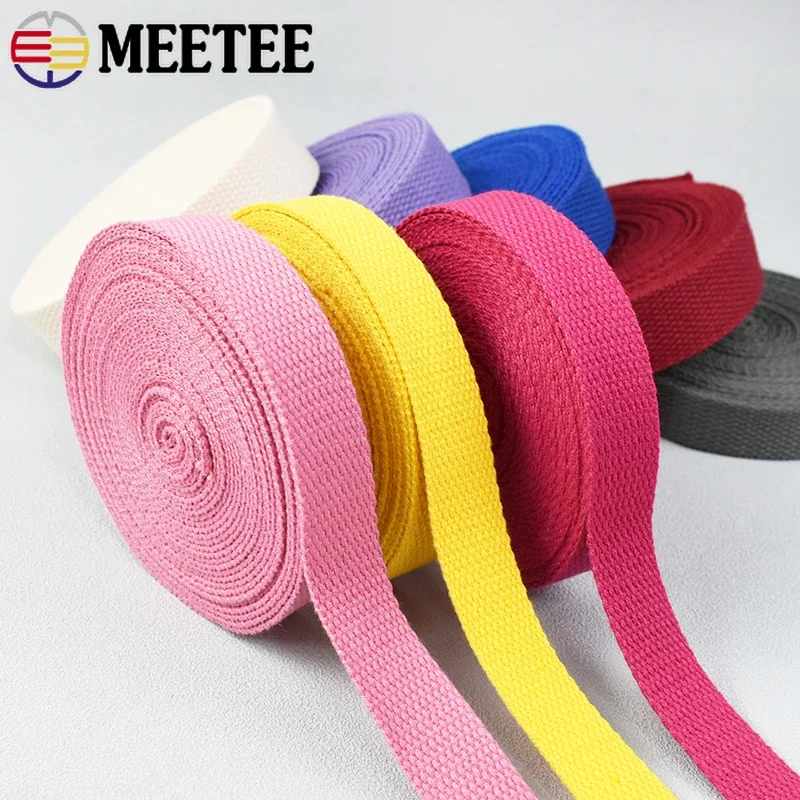 Poli-ster-Cotton-Webbing-Ribbon-Thick-Canvas-Webbing-Knapsack-Strapping ...
