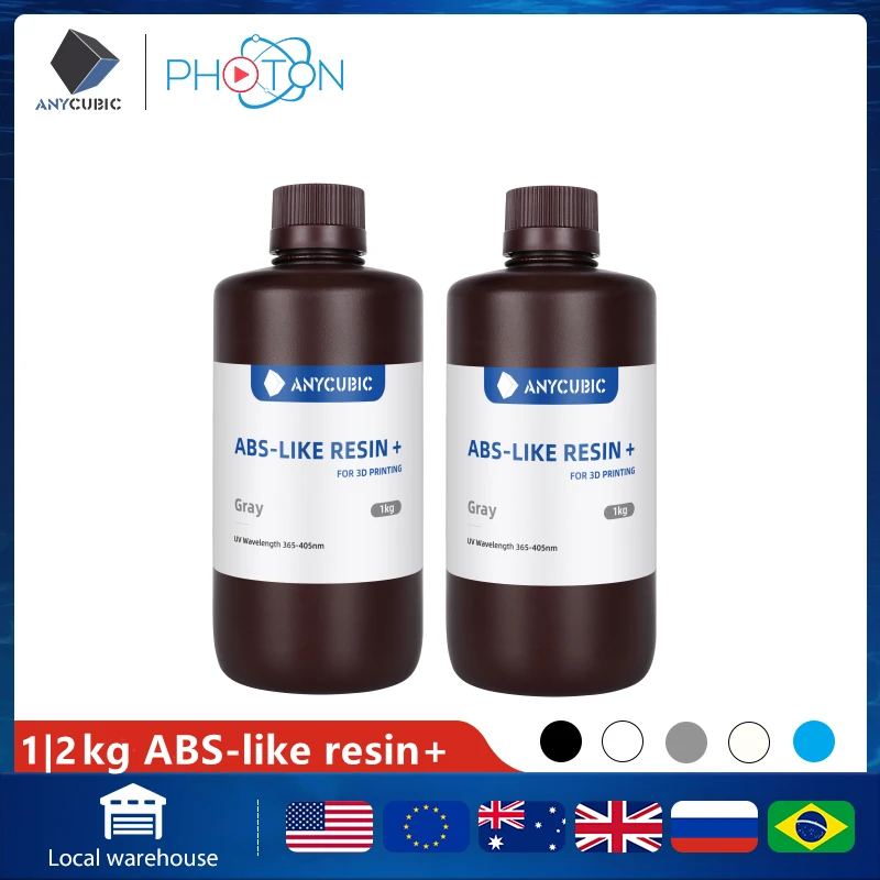【New Product Launch】ANYCUBIC Upgraded ABS Like 3D Printer Resin ...