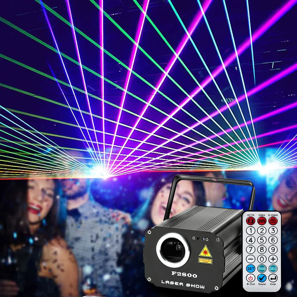 Fast shipping Sound Active Disco Strong beam lights DMX512 Scanner ...